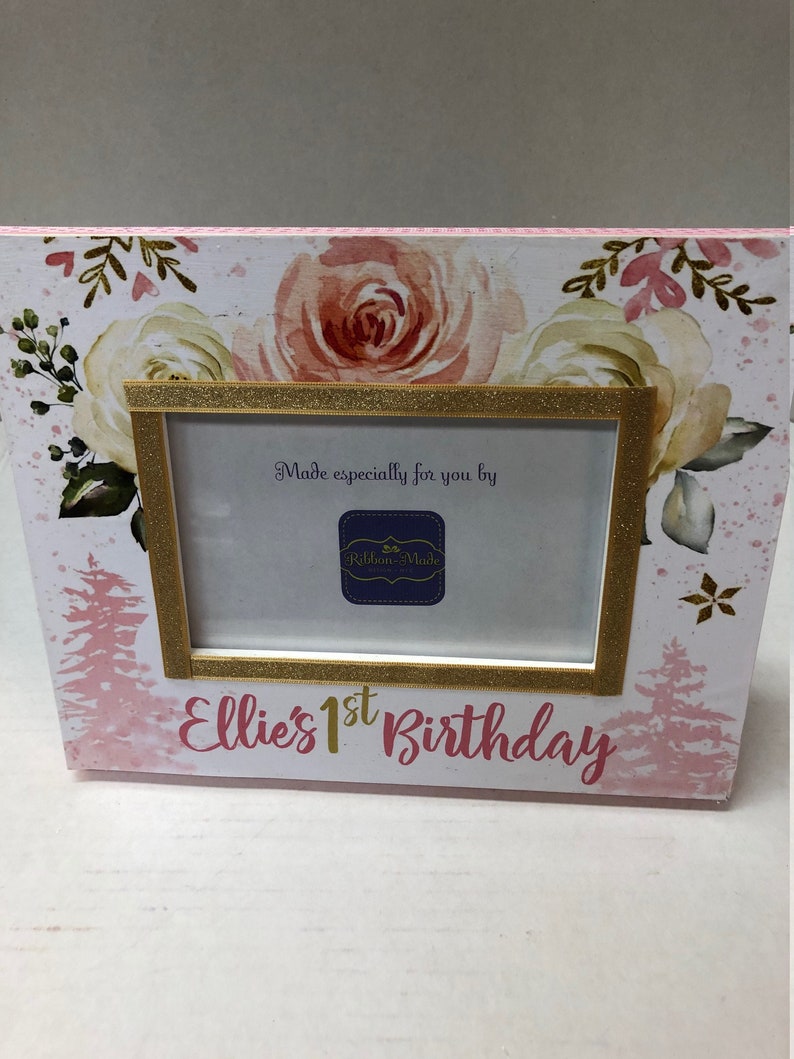 First Birthday Time Capsule Keepsake Box With Frame to Match - Etsy