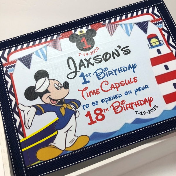 Nautical Mickey - Etsy