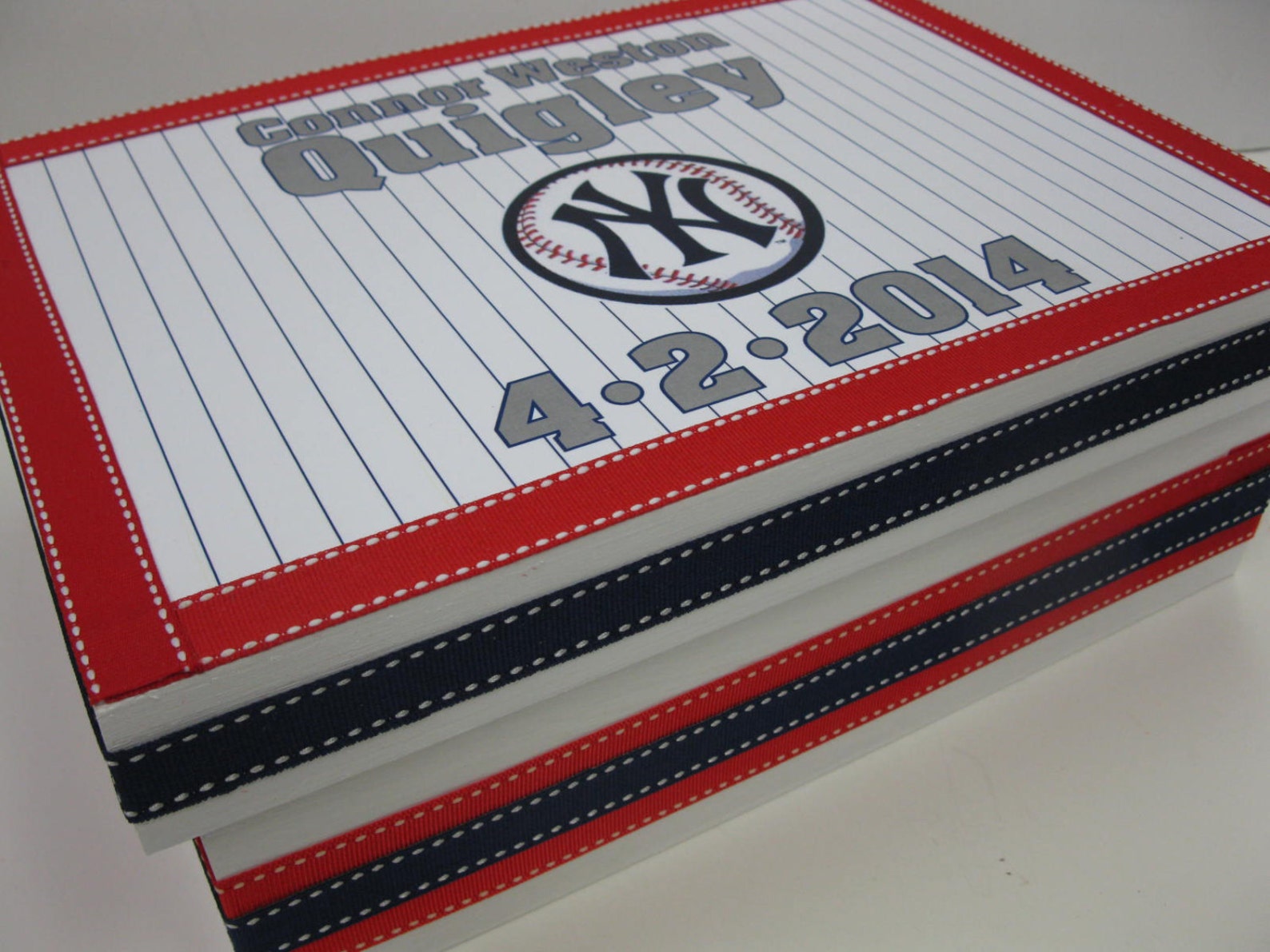 Yankee's Keepsake Box Personalized for Your Little Yankee - Etsy