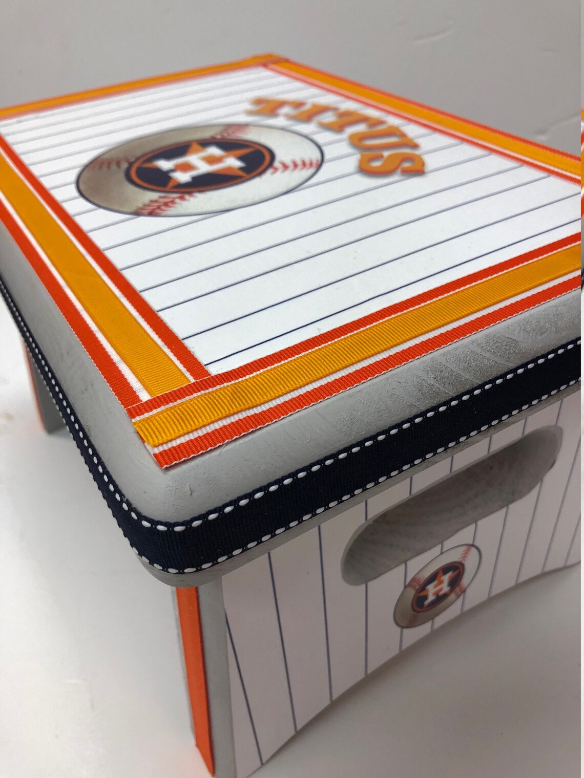 Houston Astros Theme Sturdy Bench Newborn Toddler Step - Etsy