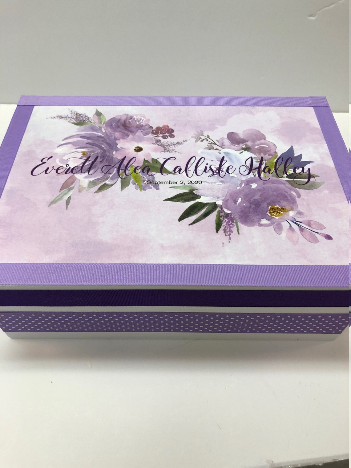 Girl's Keepsake Box Personalized - Etsy