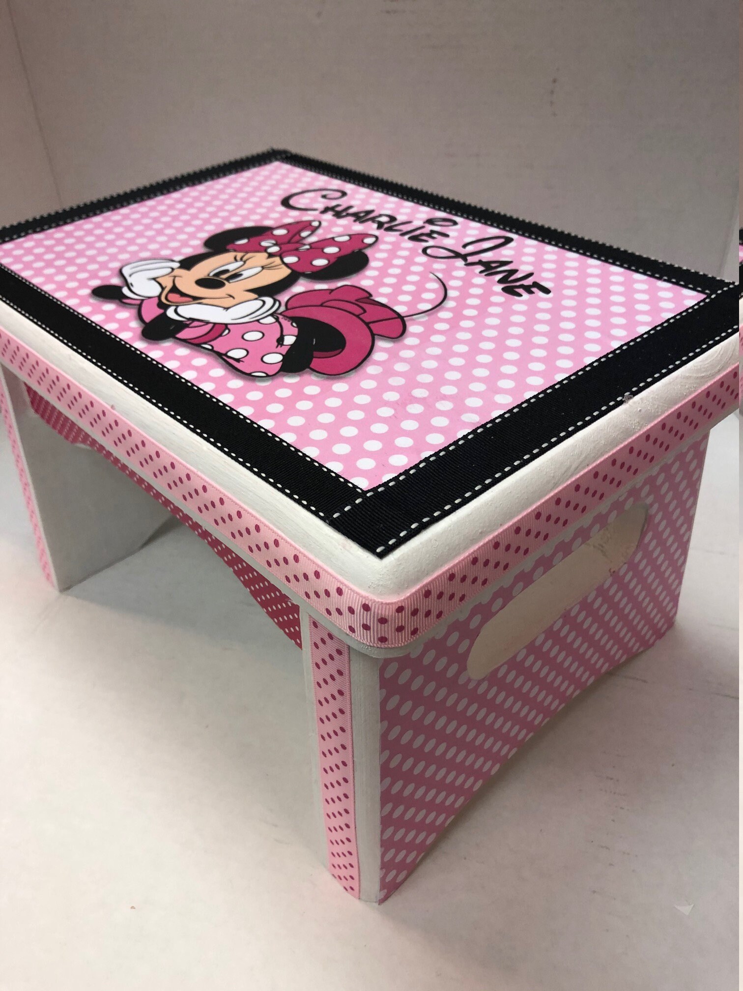Minnie Mouse Sturdy Bench | Etsy
