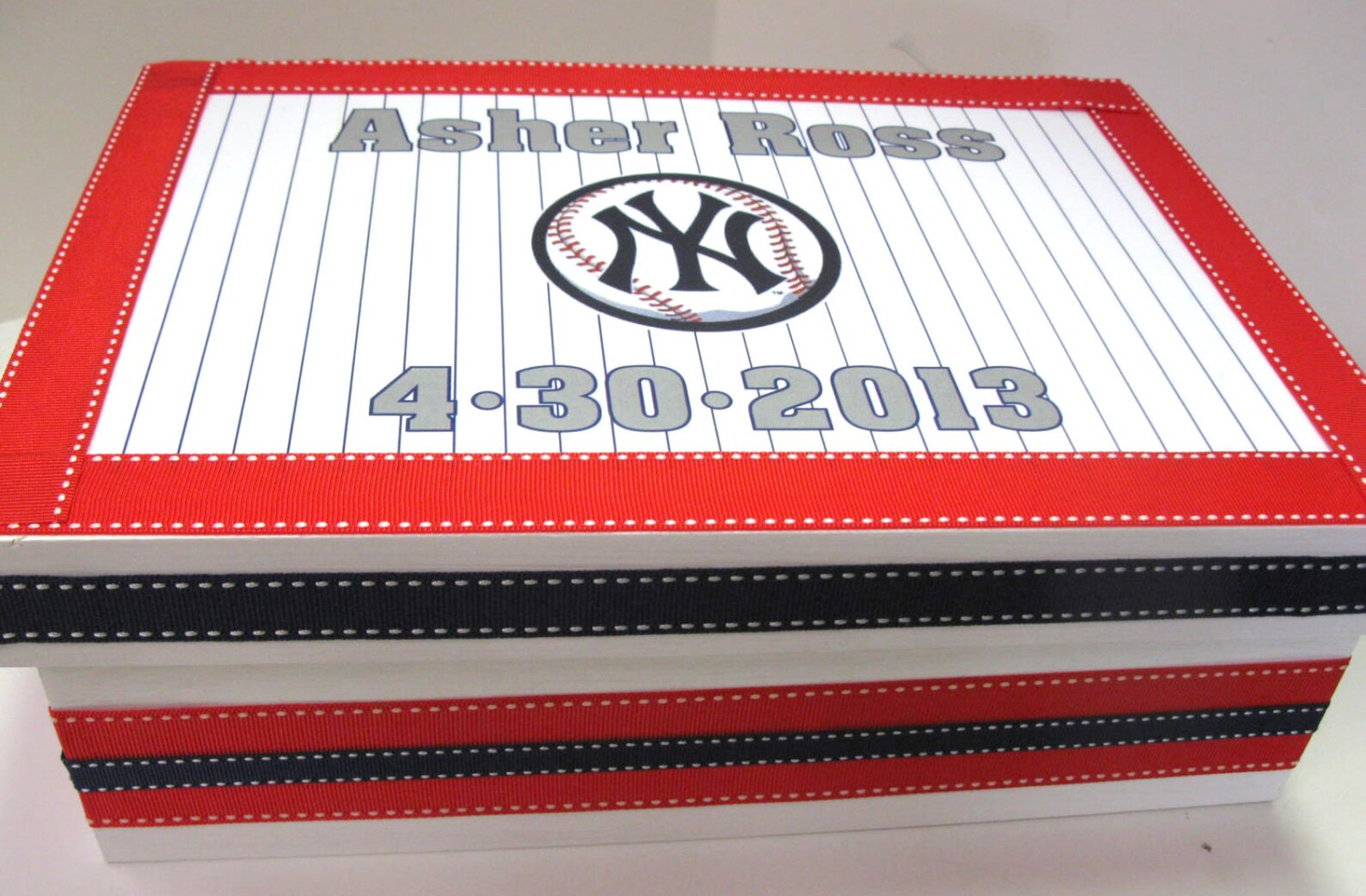 Yankee's Keepsake Box Personalized for Your Little Yankee - Etsy