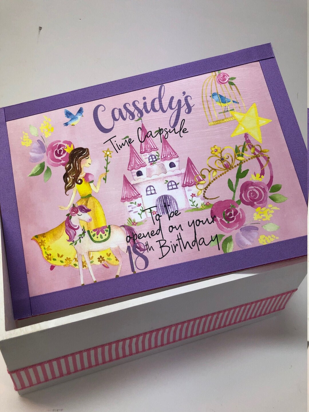 Princess Themed Time Capsule for Girls of Any Age - Etsy