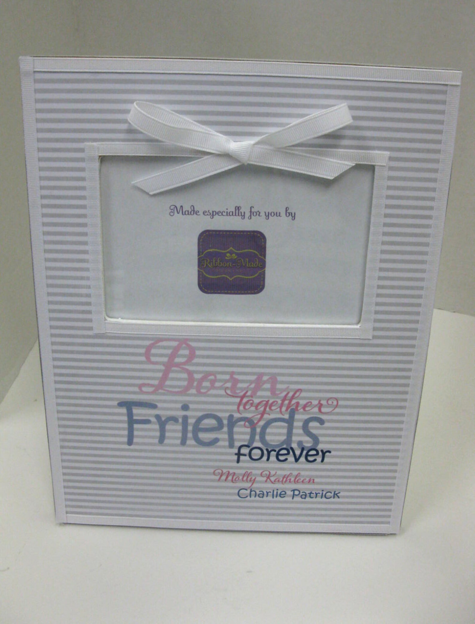 Twin Born Together Friends Forever Frame for Twins Picture - Etsy