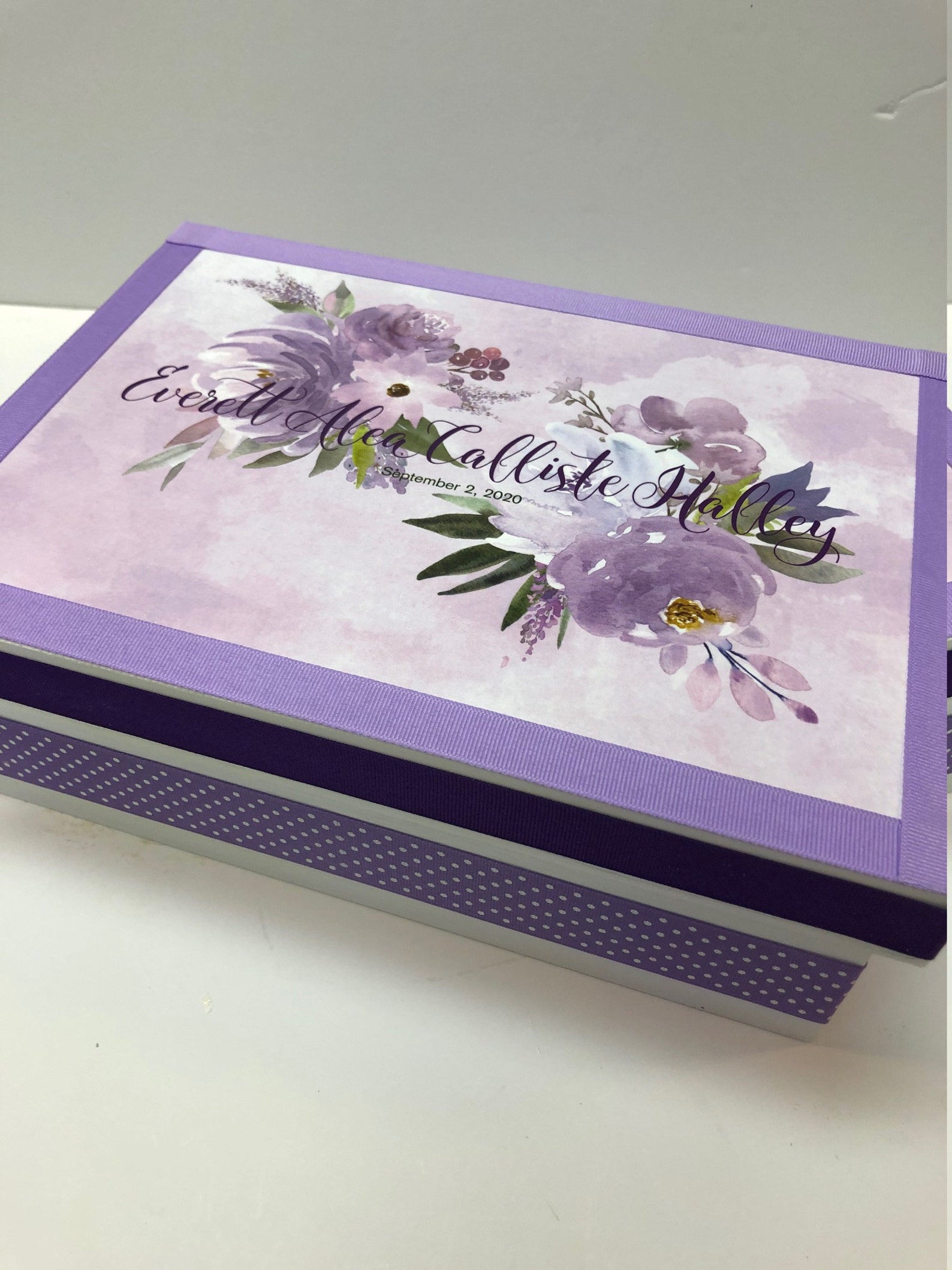 Girl's Keepsake Box Personalized - Etsy