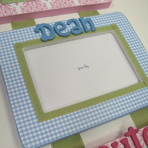 Triplet Frame - 2 Girls 1 Boy - Etsy