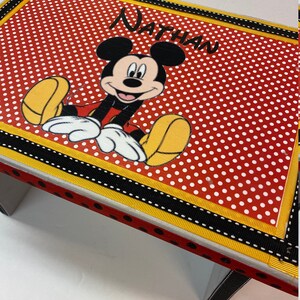 Mickey Mouse Little Boy's Sturdy Bench | Etsy