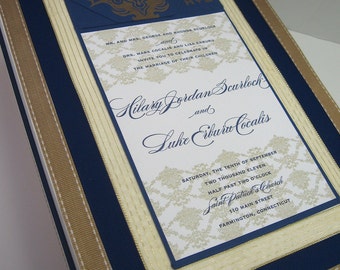 Wedding Invitation Memory Keepsake Box-custom Made 1 | Etsy