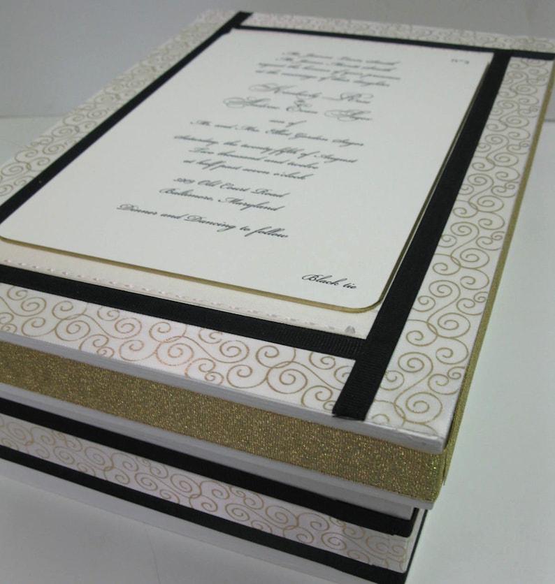 Wedding Invitation Memory Keepsake Box-custom Made - Etsy
