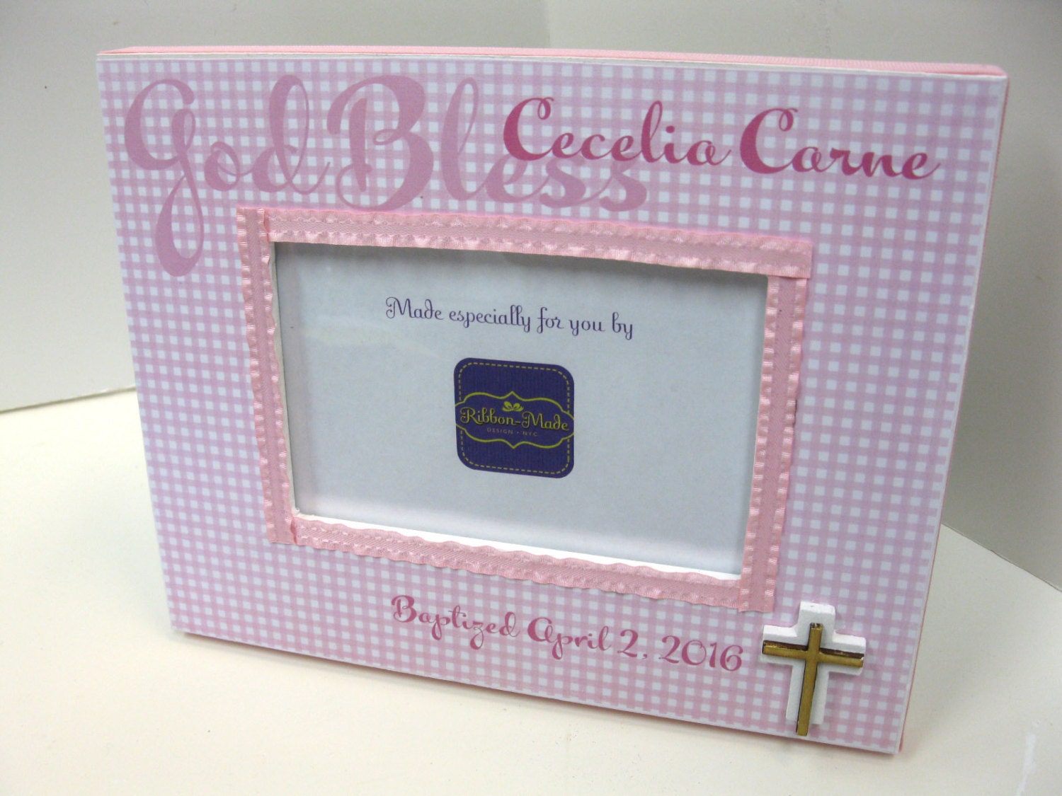 TWIN Baptism/ Christening Frames - Etsy