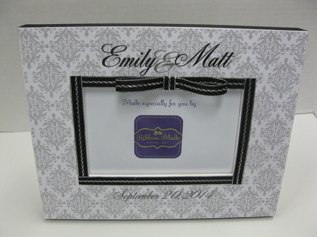 Wedding Date Frame - Etsy