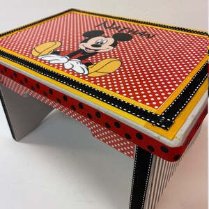 Mickey Mouse Little Boy's Sturdy Bench - Etsy