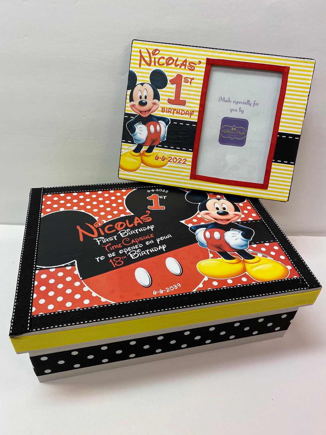 1st Birthday Time Capsule /instruct/cards to Copy/ Frame to | Etsy