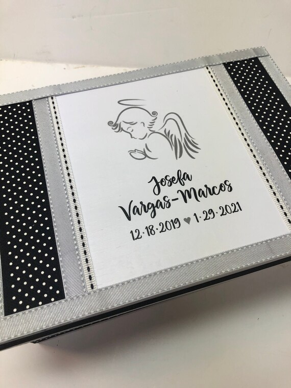 Angel Memorial Box for a Loved One | Etsy