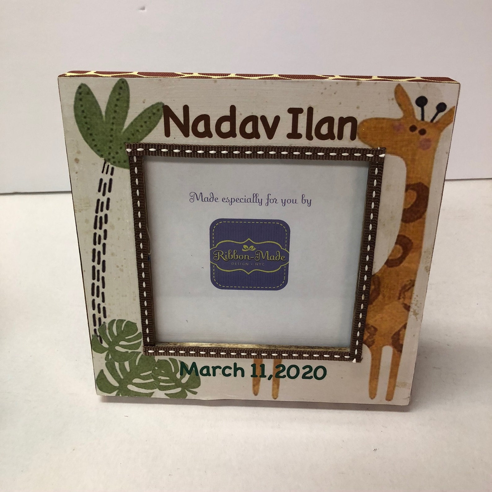 Jungled Themed Themed Memory Capsule With Frame to Match | Etsy