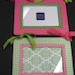 Triplet Frames Damask and Solid to Match Decor - Etsy