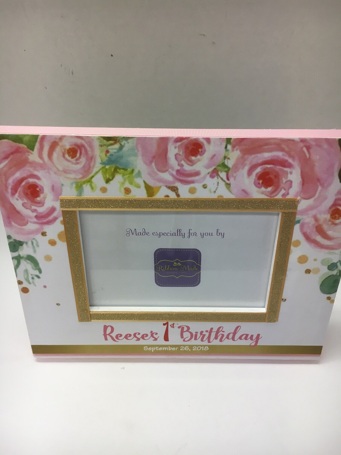 First Birthday Time Capsule Keepsake Box With Frame to Match | Etsy