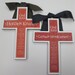 GIFT SET of Twin Cross Baptism Christianity Set to Honor a Birth ...