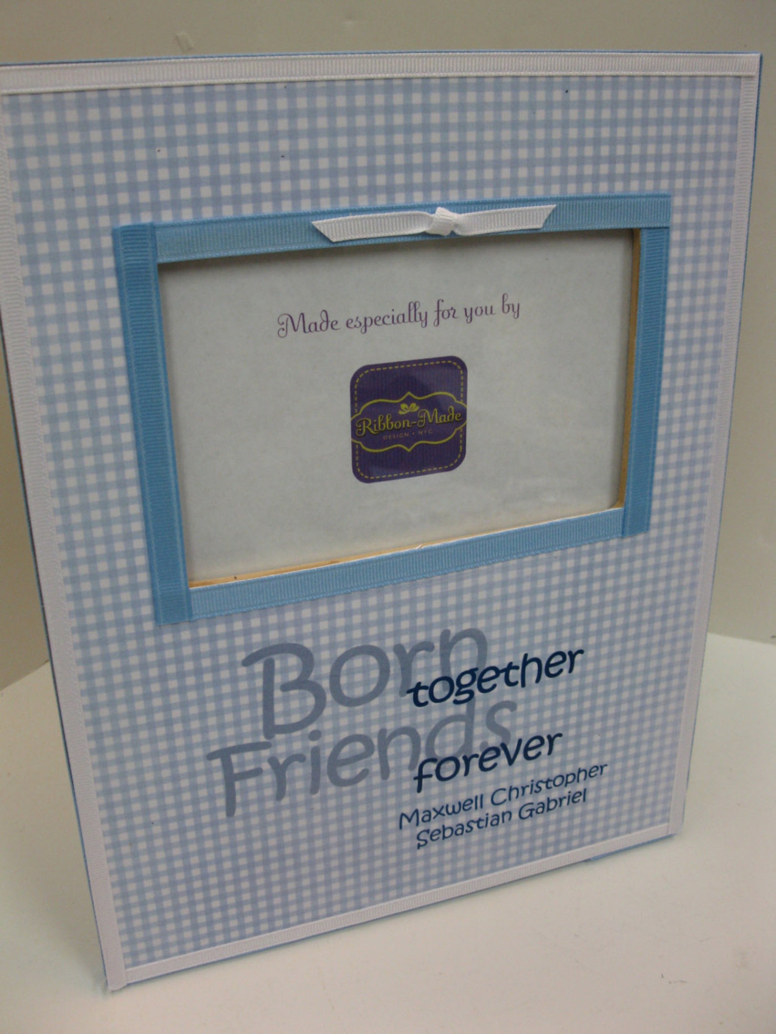 Twin Born Together Friends Forever Frame for Twins Picture - Etsy