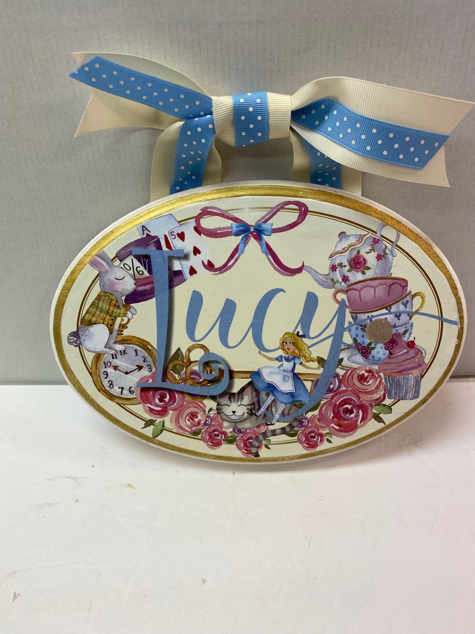 9x12 Alice in Wonderland Room Plaque - Etsy