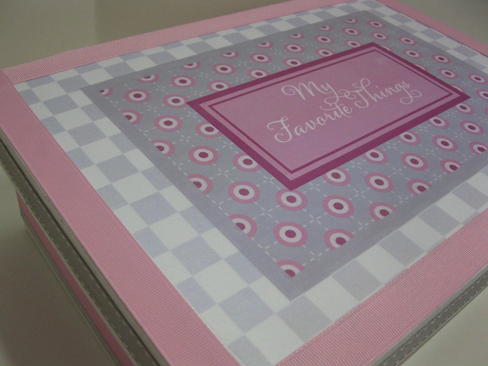 Girl's Favorite Things Keepsake Box - Etsy
