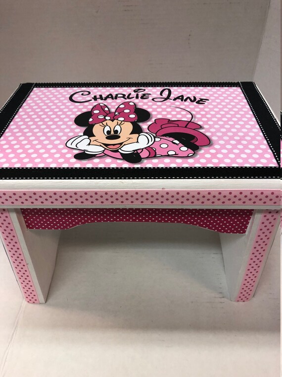 Minnie Mouse Sturdy Bench | Etsy