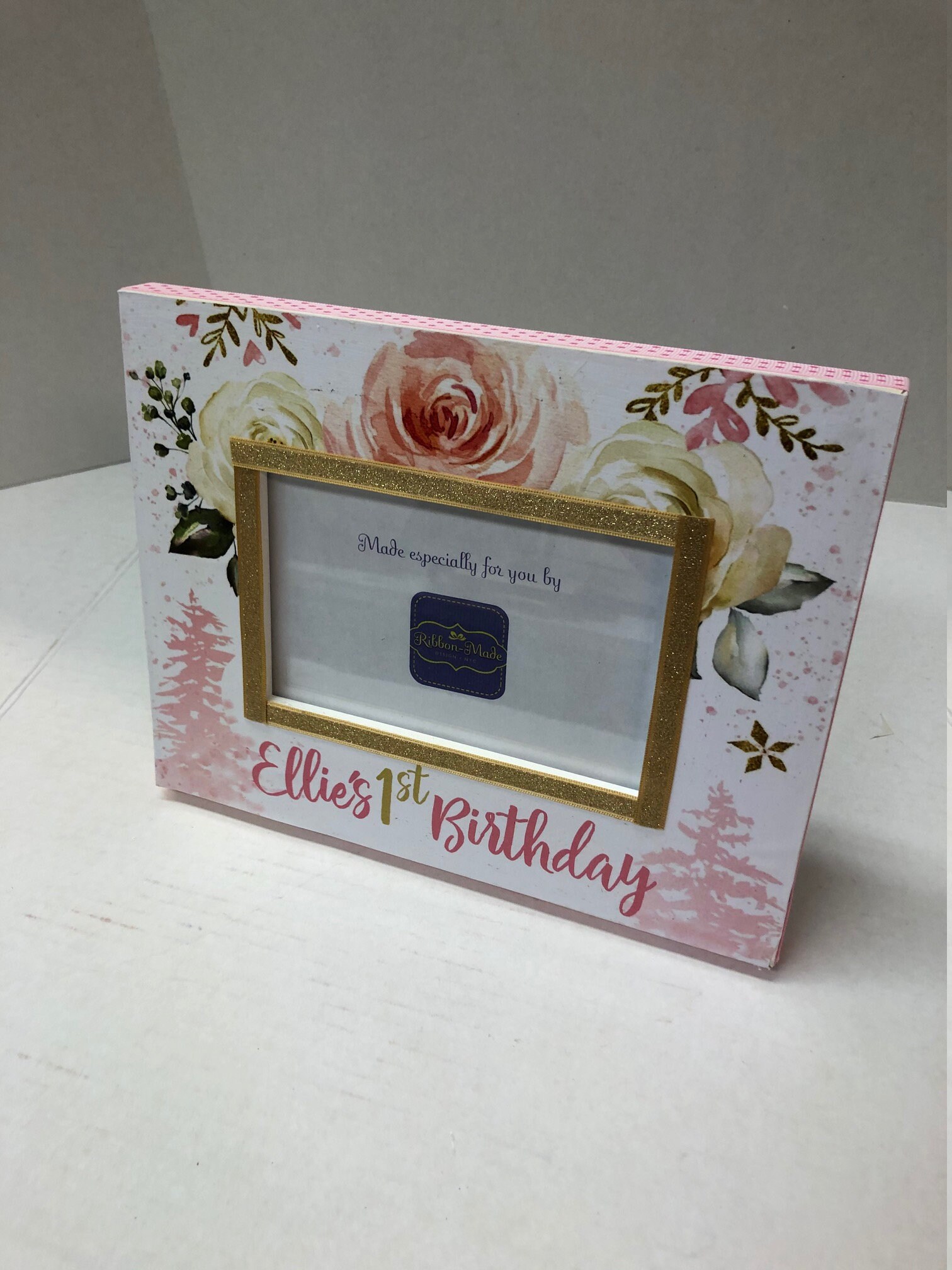 First Birthday Time Capsule Keepsake Box With Frame to Match | Etsy