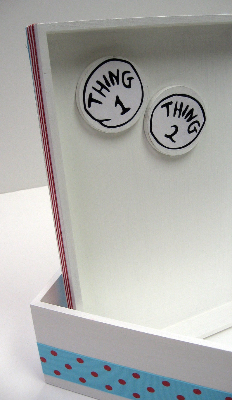Thing 1 and Thing 2 Twin Keepsake Box - Etsy