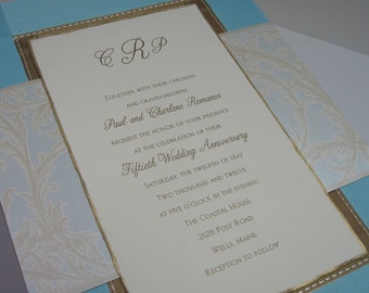 Wedding Invitation Memory Keepsake Box-custom Made 1 | Etsy