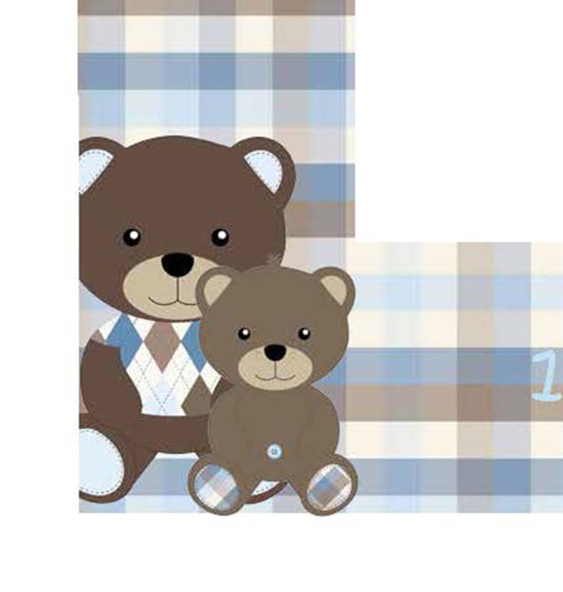 Baby Boy Teddy Bear Personalized Frame - Etsy