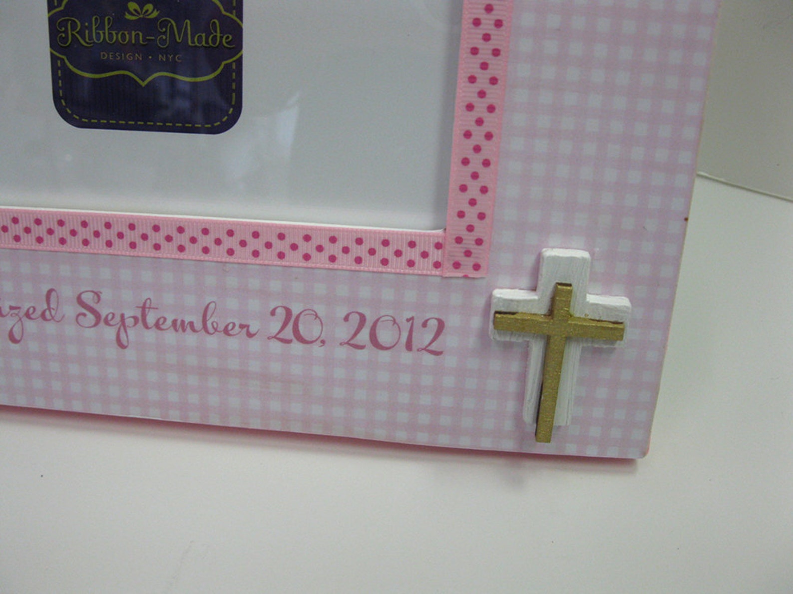 Baby GIRL Baptism/ Christening Frame - Etsy