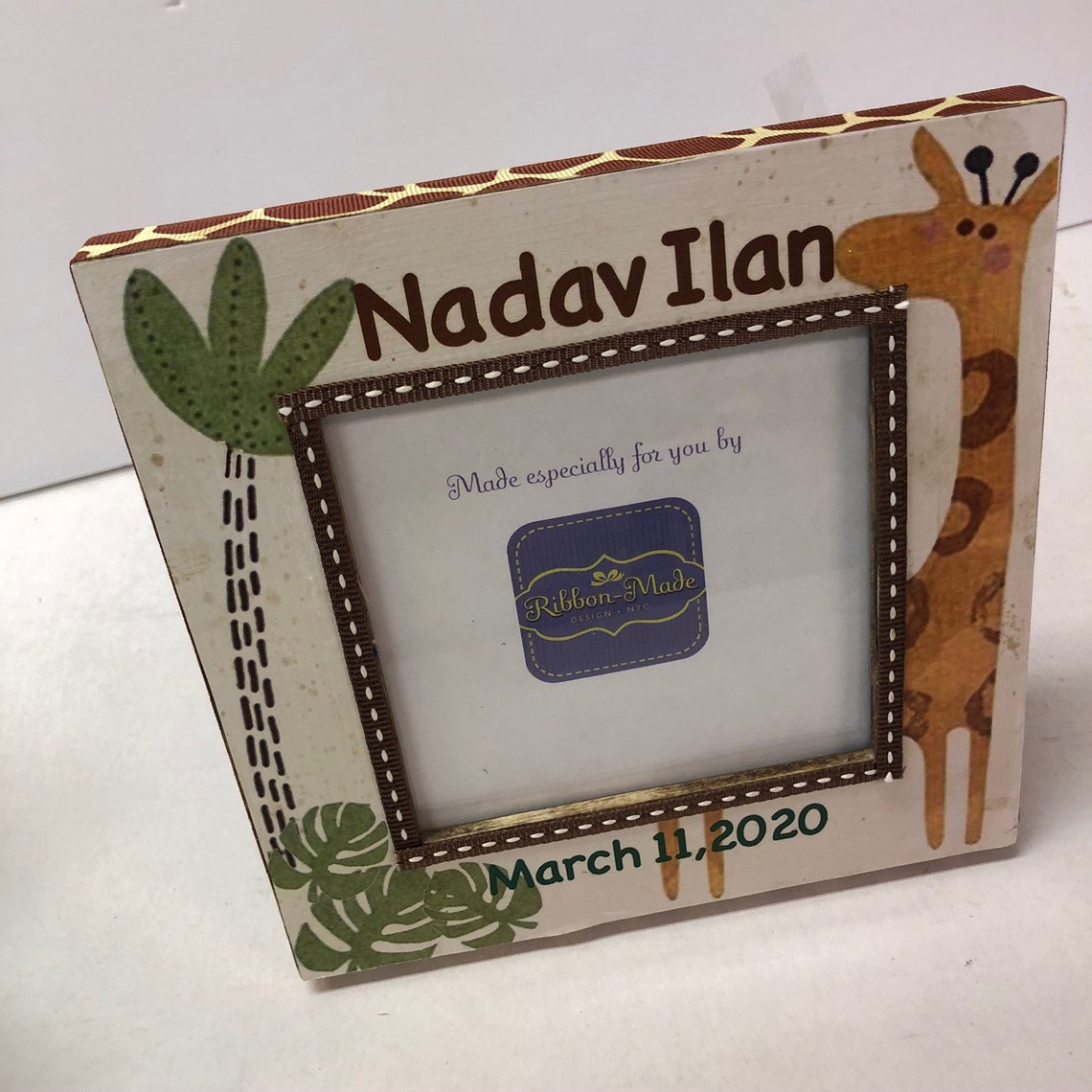 Jungled Themed Themed Memory Capsule With Frame to Match | Etsy