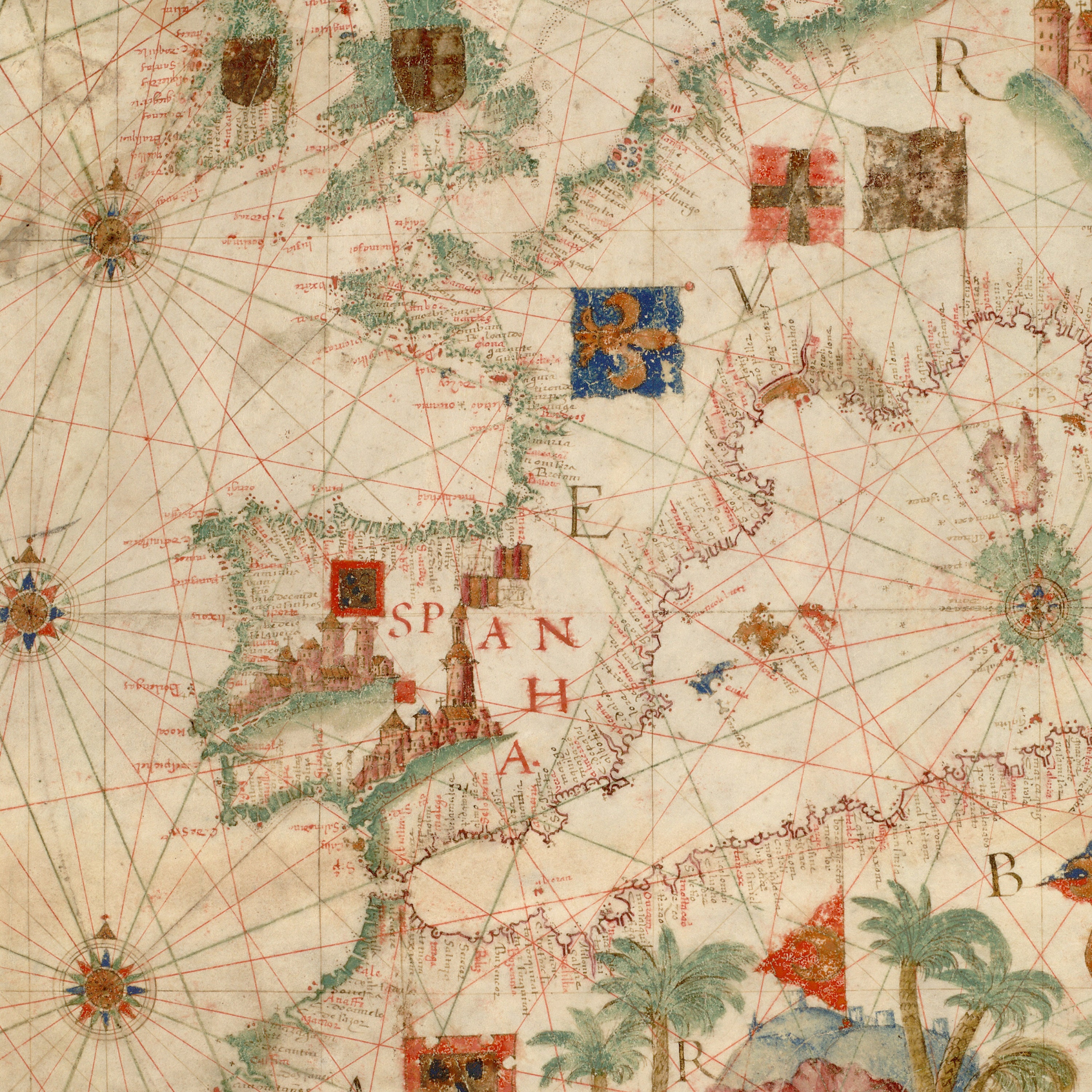 Old World Map Room or Door Hanger | Etsy