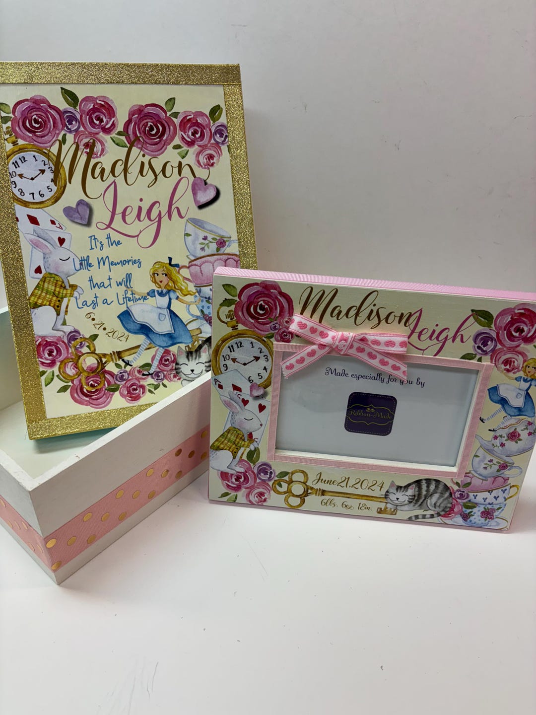 Newborn Time Capsule Keepsake Box With Frame - Etsy