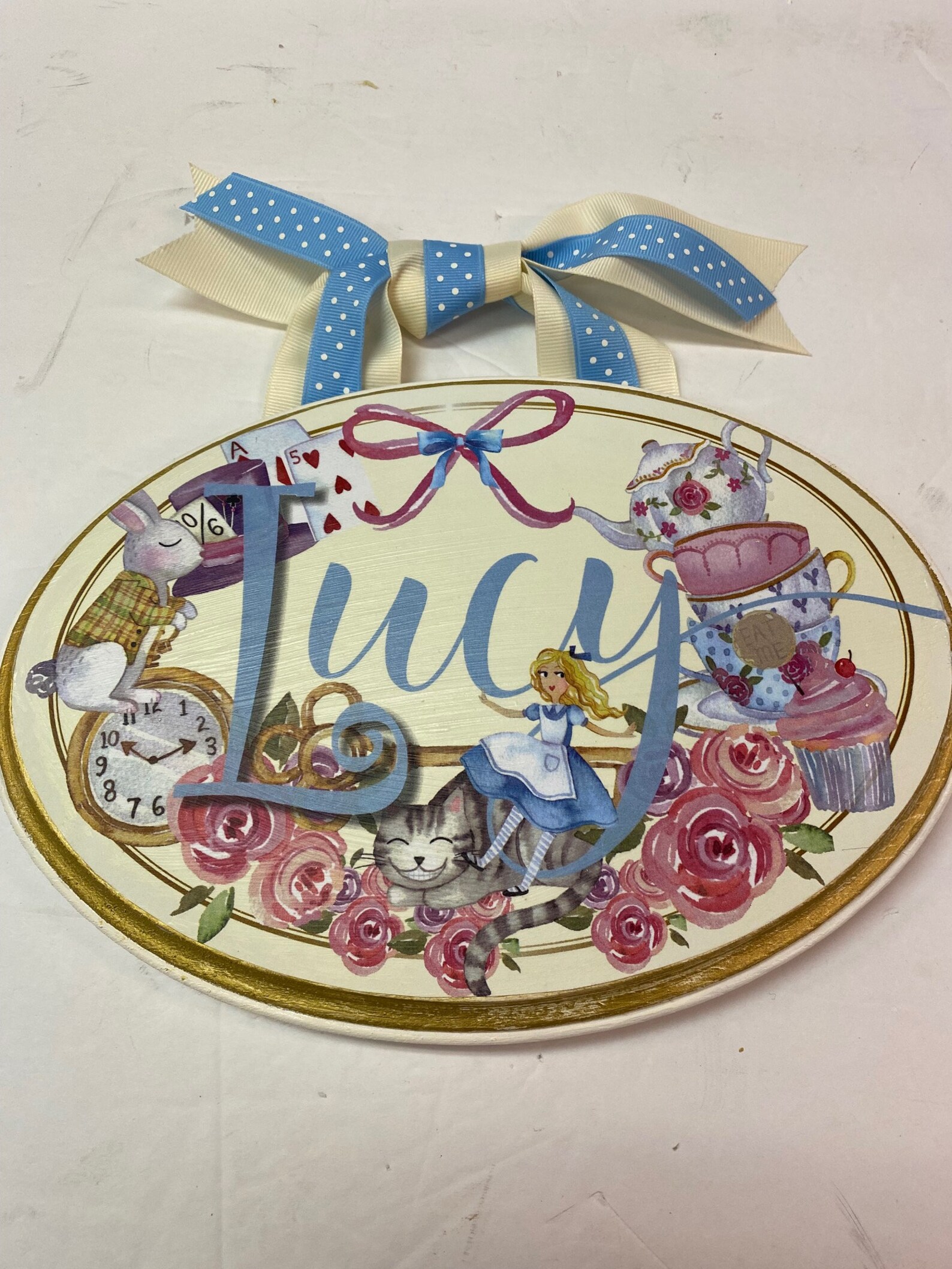 9x12 Alice in Wonderland Room Plaque - Etsy