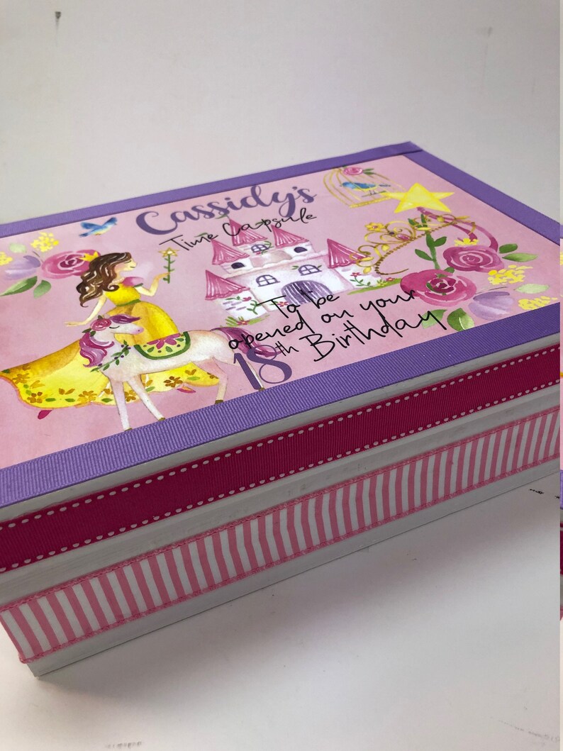 Princess Themed Time Capsule for Girls of Any Age - Etsy