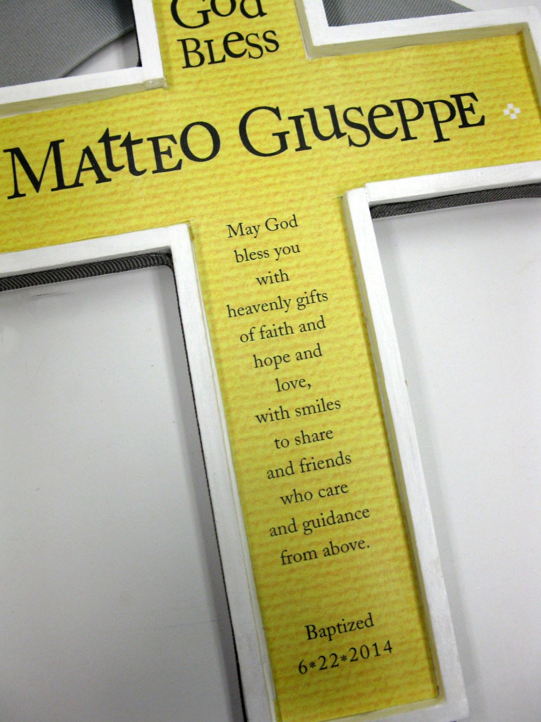 Boy's Baptism Cross any Color Approx 7 X 9 Inches - Etsy