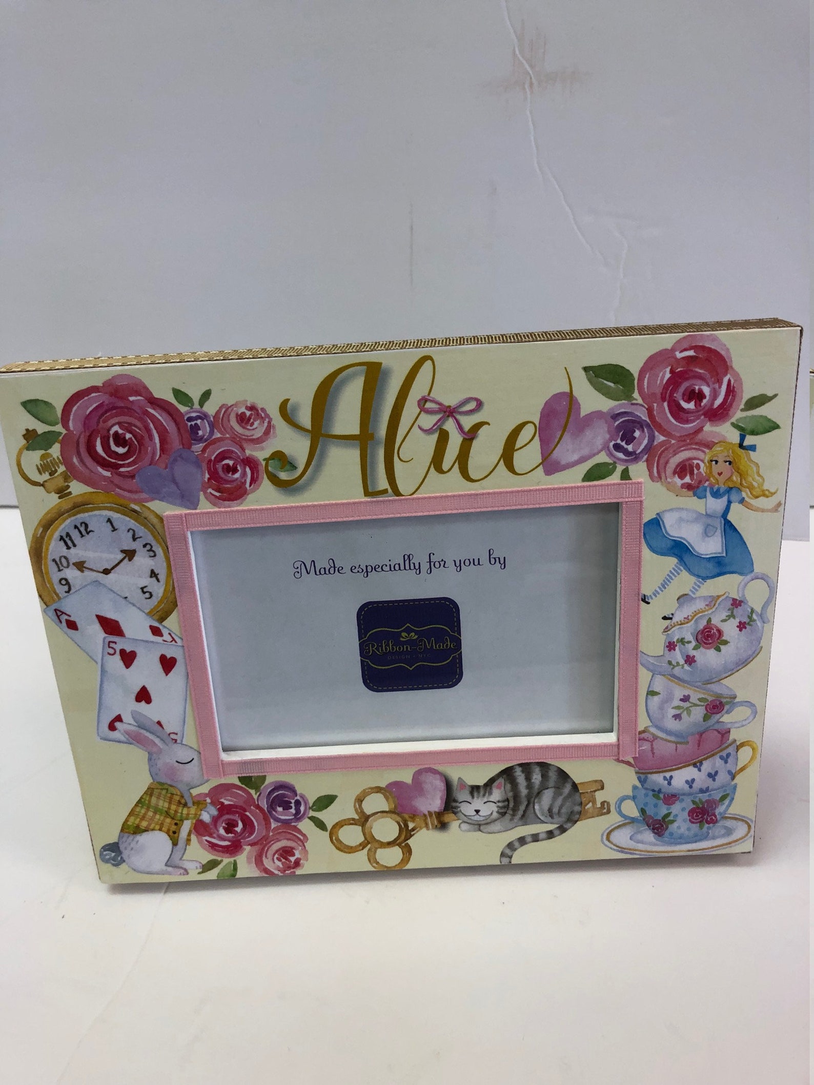 Alice in Wonderland Inspired Frame With or Without Name | Etsy