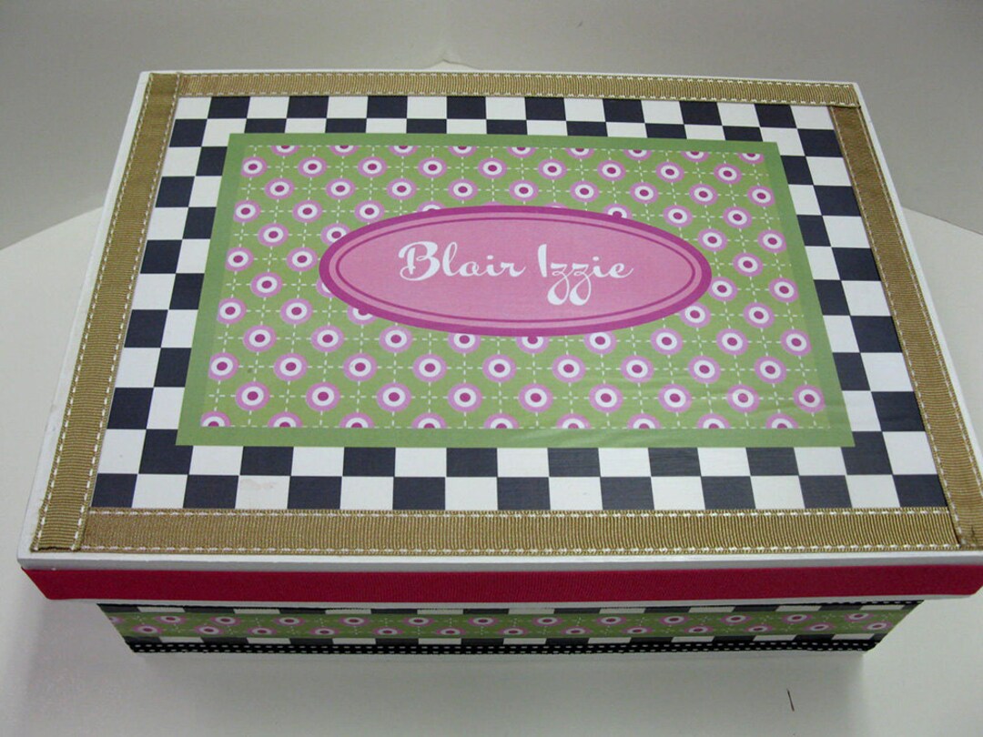 Box for Home Office or Personal Use - Etsy