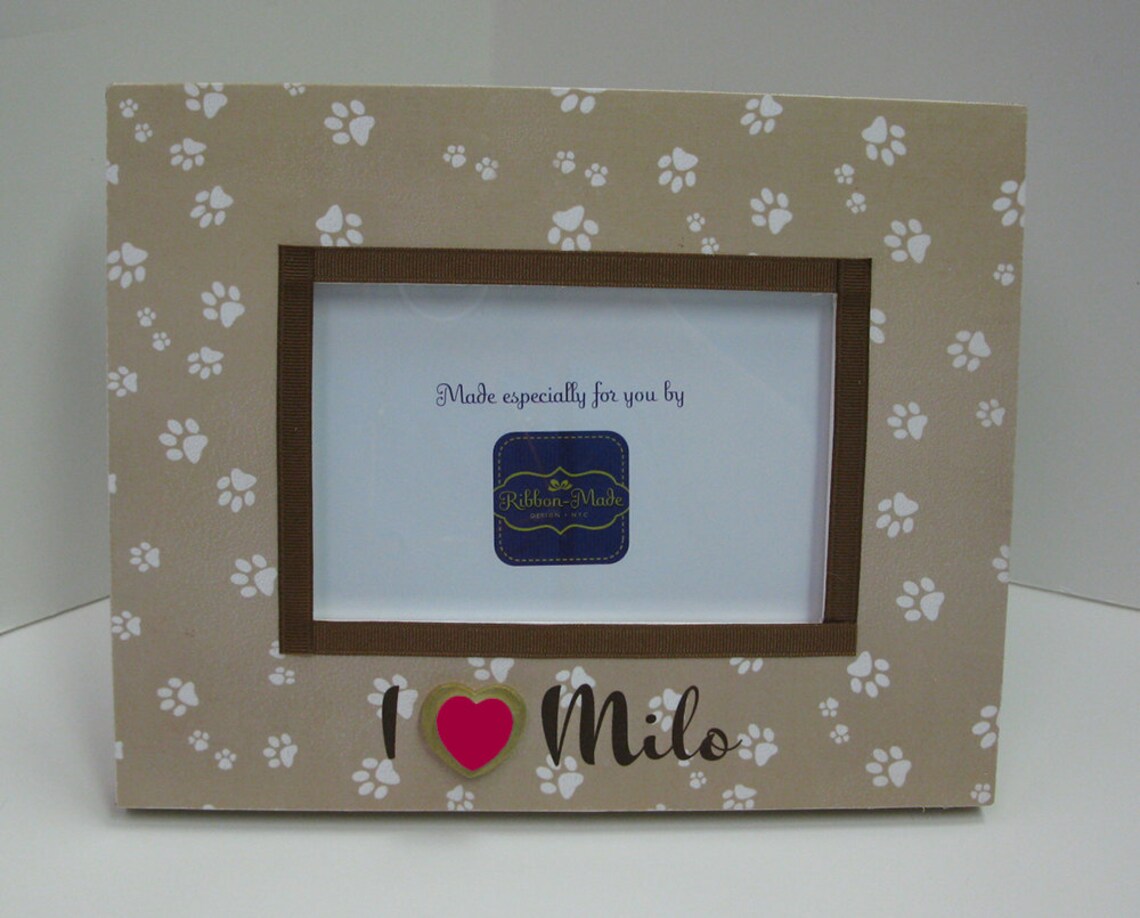 Personalized Pet Frame for Dog or Cat | Etsy