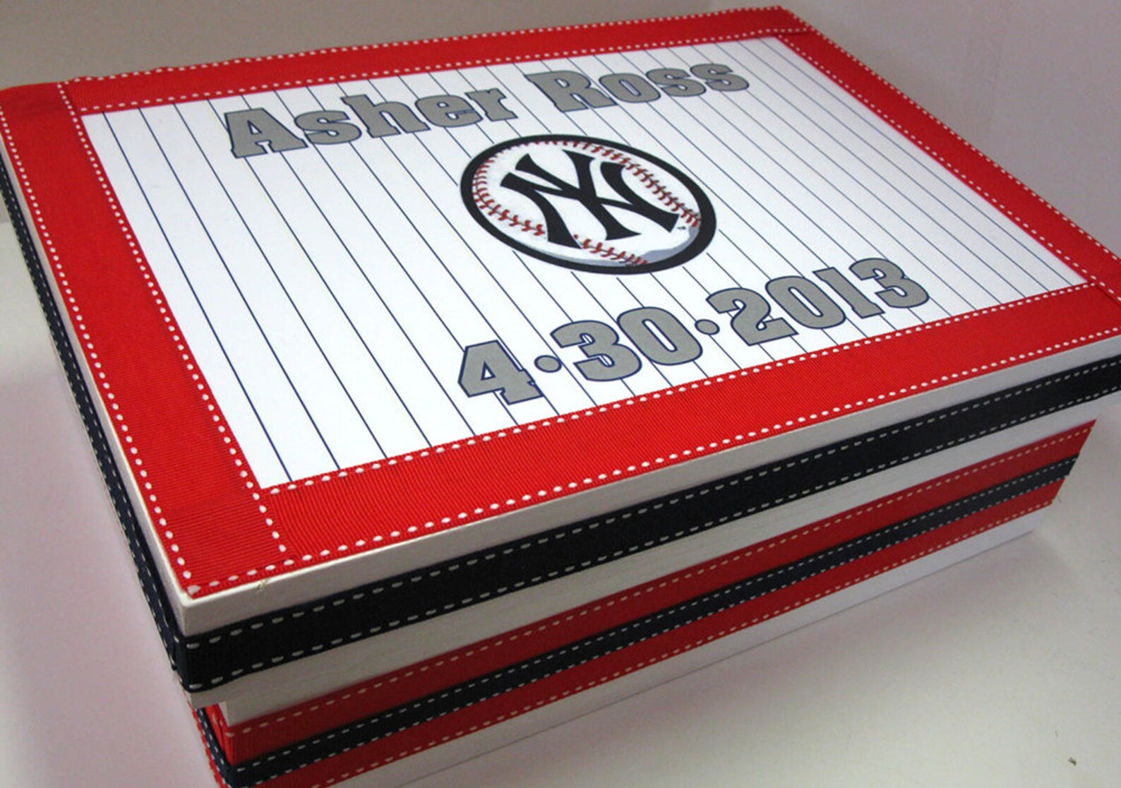 Yankee's Keepsake Box Personalized for Your Little Yankee - Etsy