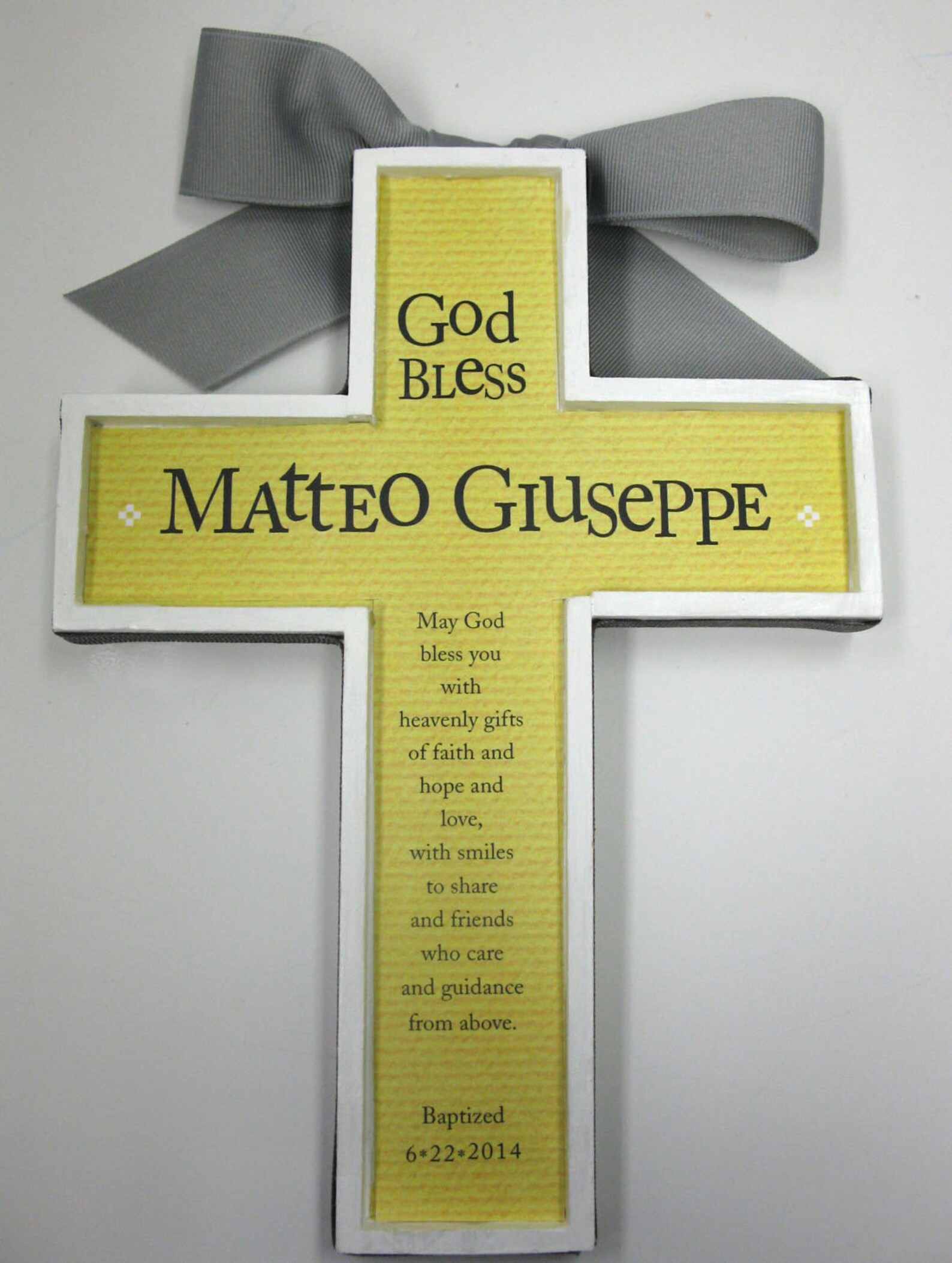 Boy's Baptism Cross any Color Approx 7 X 9 Inches - Etsy