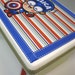 Superhero Luca Capt. America Little Boy's Bench - Etsy