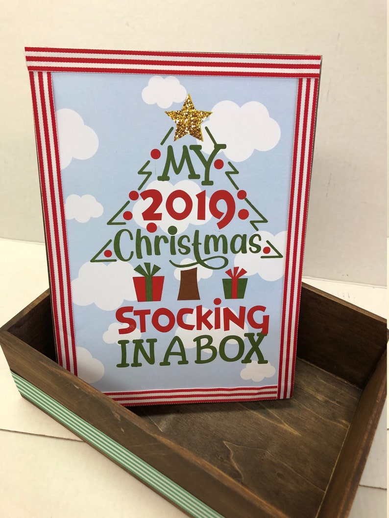 Christmas Stocking in A Box - Etsy