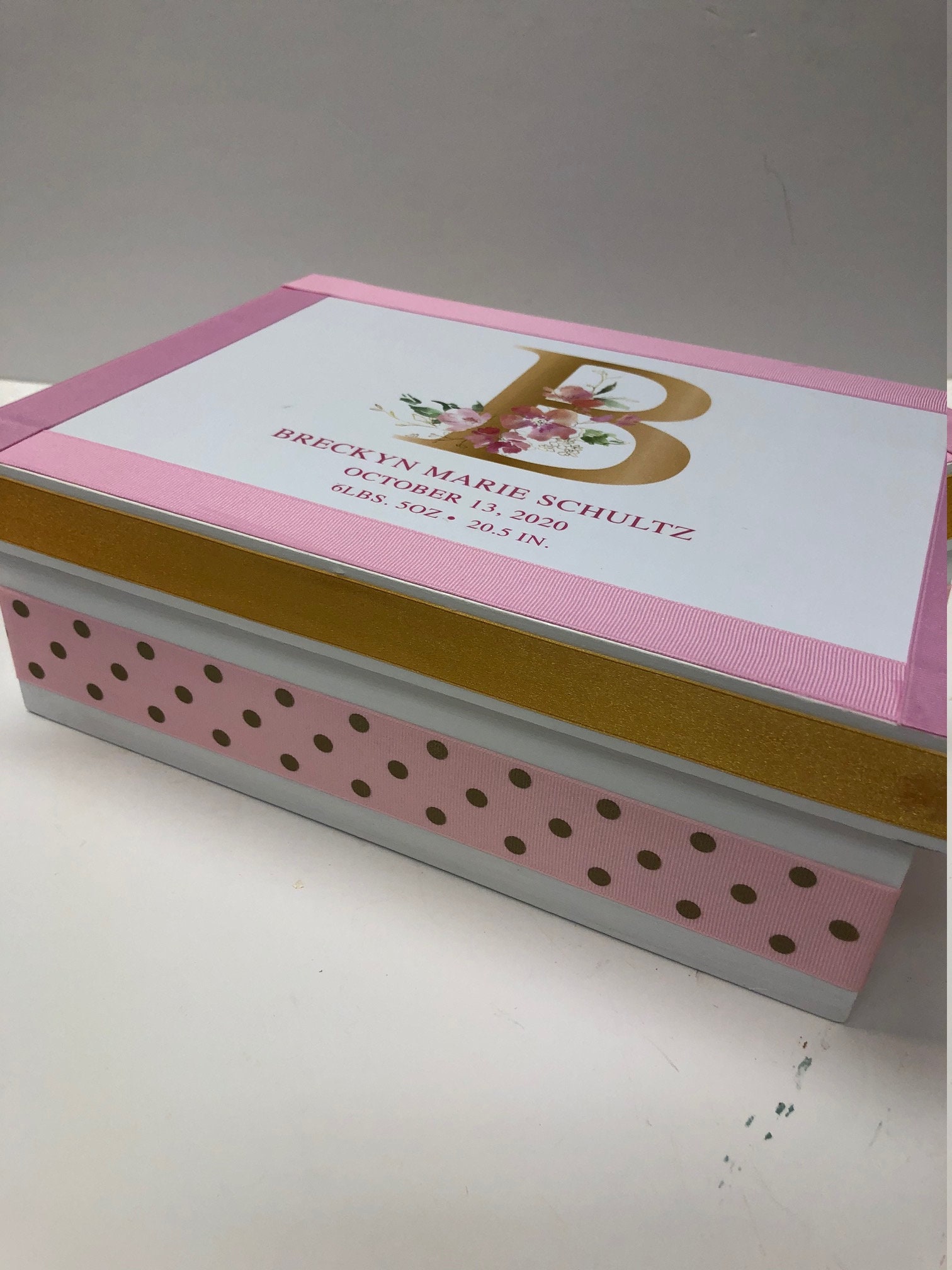 Simple Memory Perfect Keepsake Box for Girls - Etsy