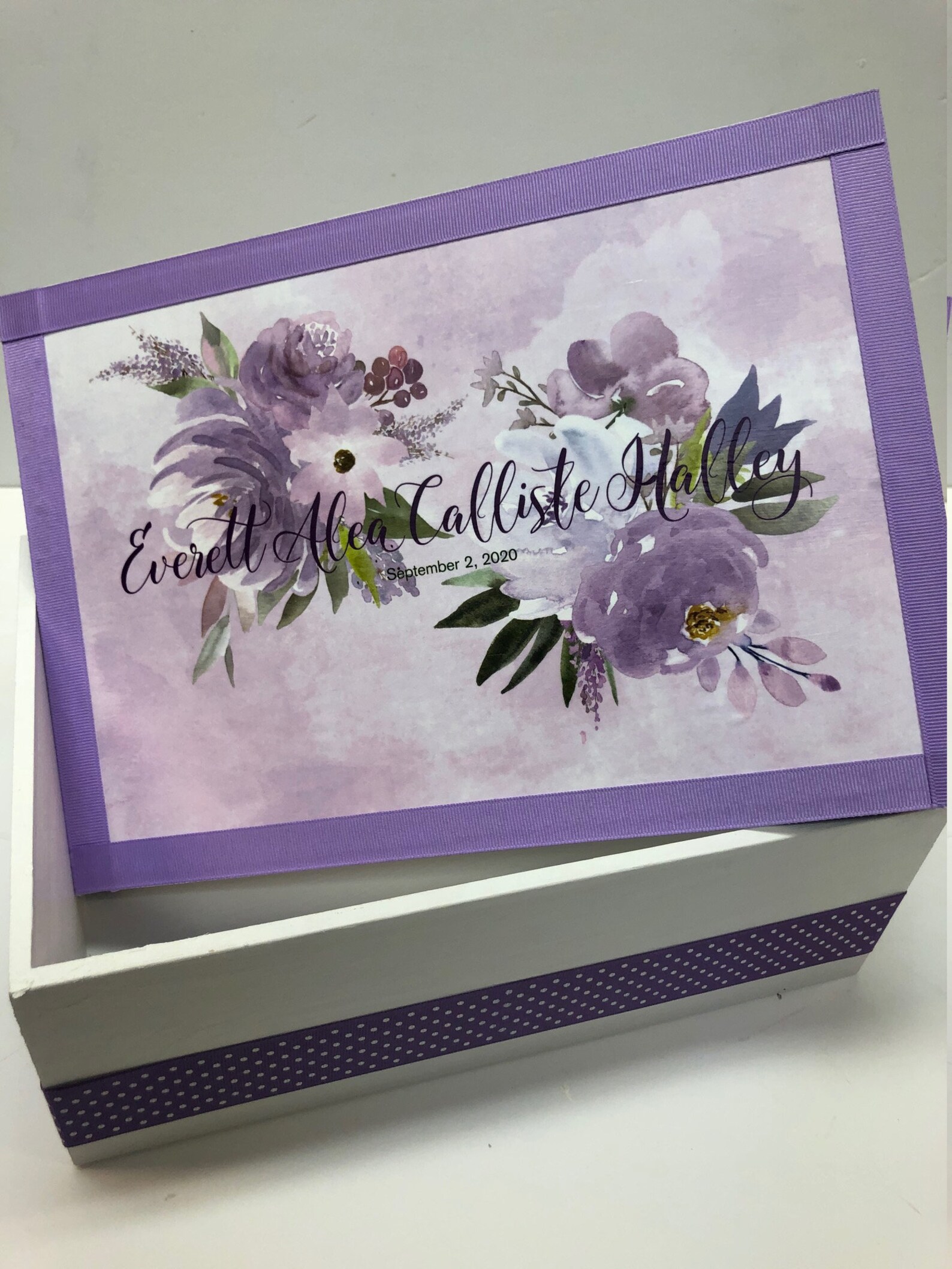 Girl's Keepsake Box Personalized - Etsy