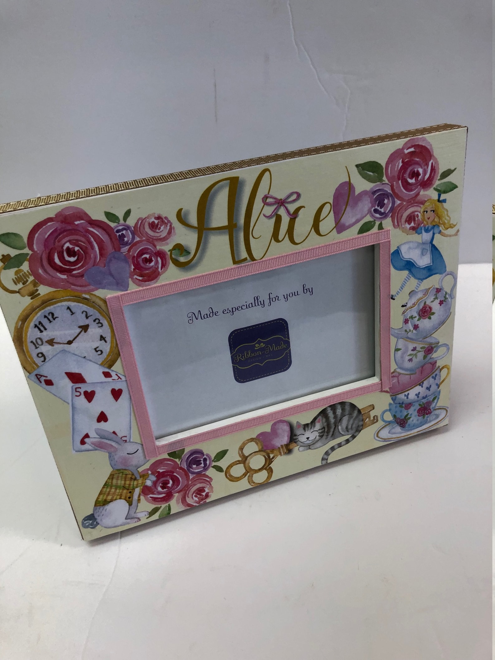 Alice in Wonderland Inspired Frame With or Without Name - Etsy