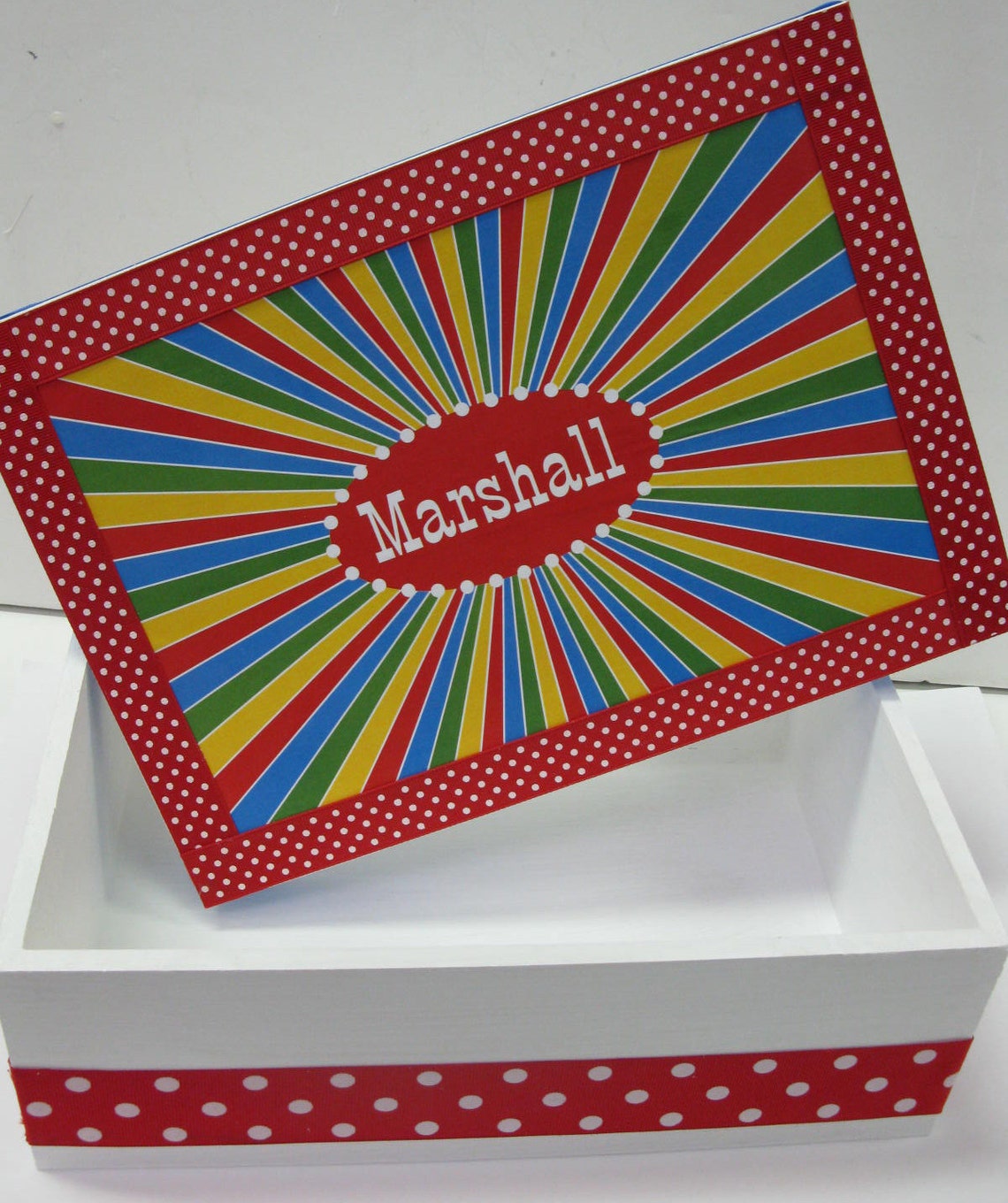 Circus Themed Personalized Keepsake Box - Etsy