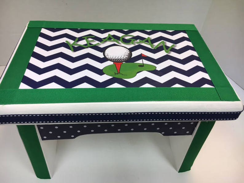 GOLF Theme-children's Bench Great Newborn or 1st Birthday - Etsy